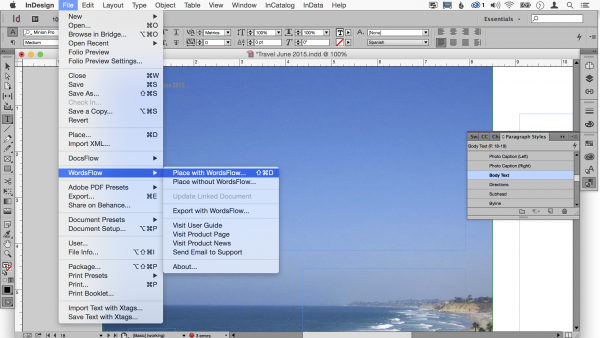 WordsFlow walk-through – Em Software