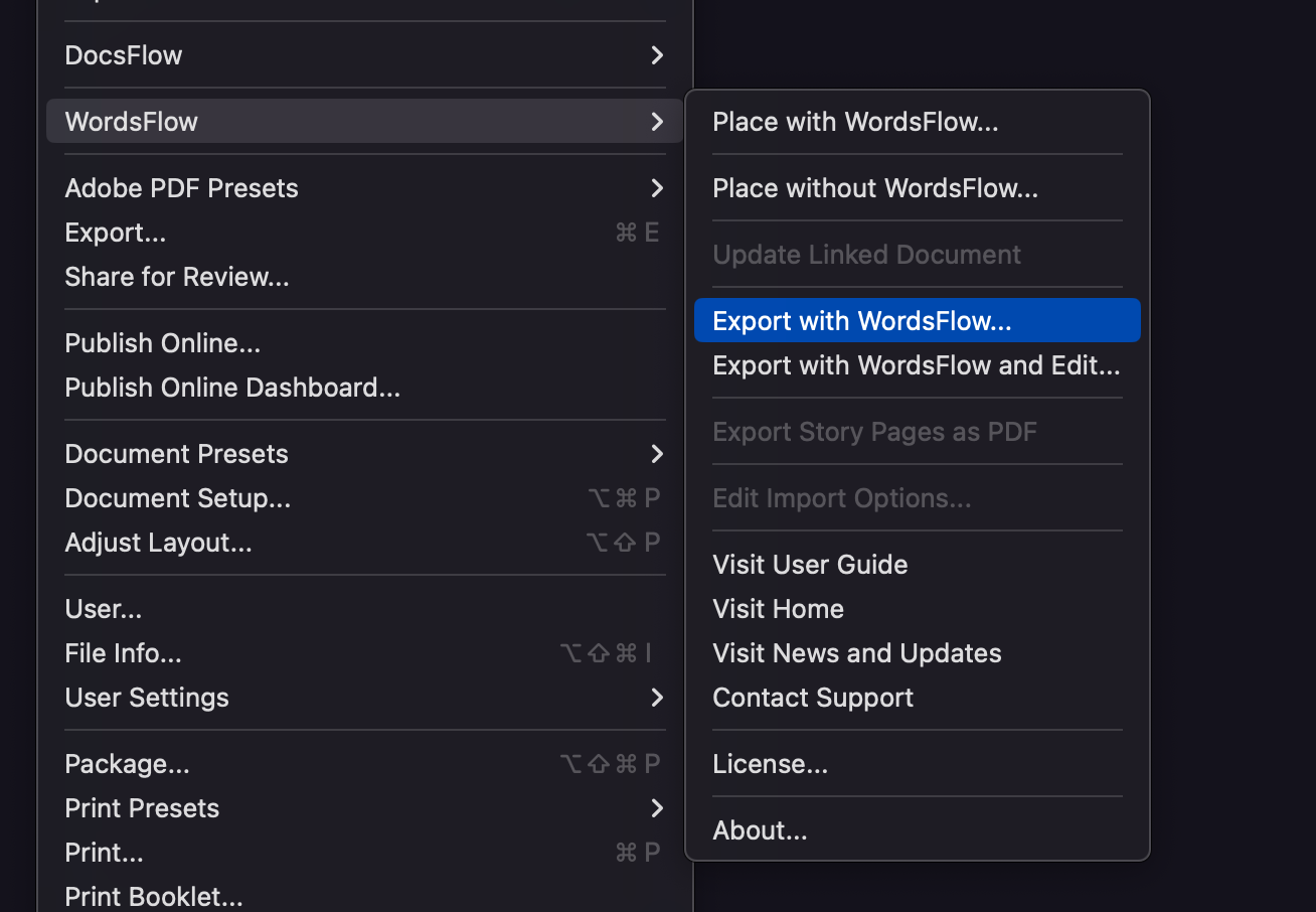 WordsFlow – Em Software