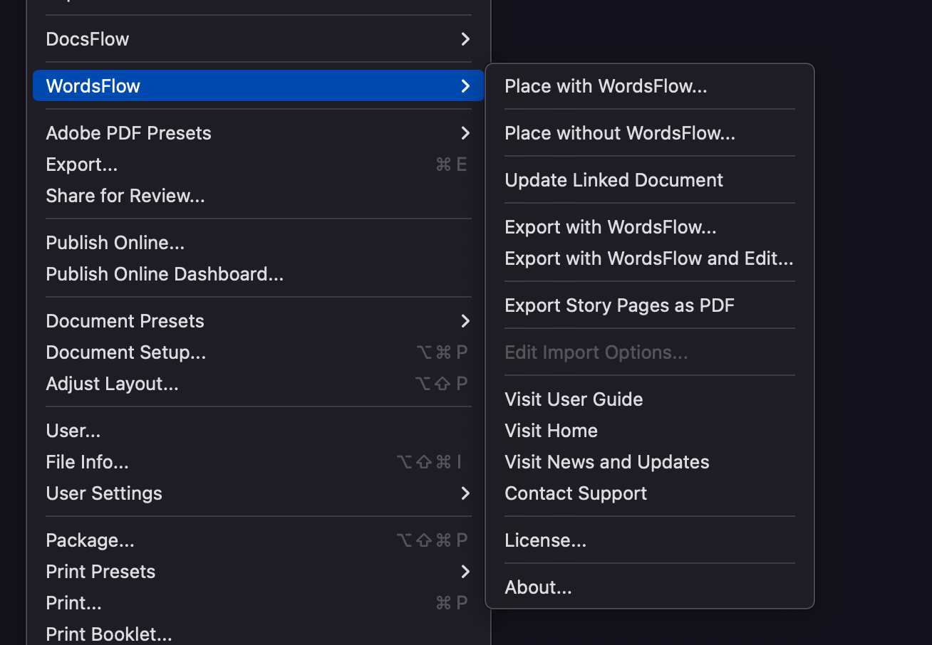 WordsFlow user guide – Em Software